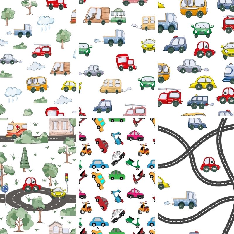 Cars Patterns – Jersey Print Factory